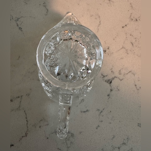 Vintage | Kitchen | Vintage Elegant Clear Glass Creamer Shannon Crystal ...
